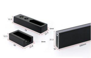 Thanh suốt treo quần áo cố định cao cấp XL036 | Flexhouse VN