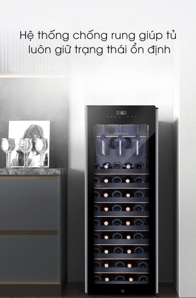 Tủ bảo quản rượu vang 55 chai Vinocave CWC-85A | Flexhouse VN