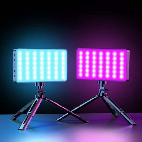 Đèn led chụp ảnh RGB mini hình chữ nhật BG32 | Flexhouse VN