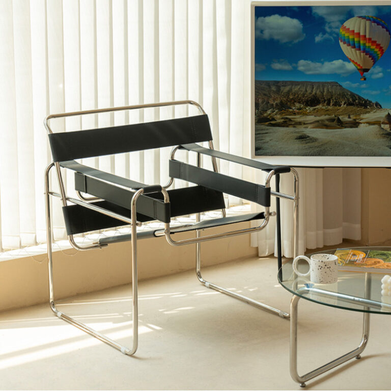 Ghế thư giãn đọc sách Wassily Chair khung inox WS6640 | Flexhouse VN