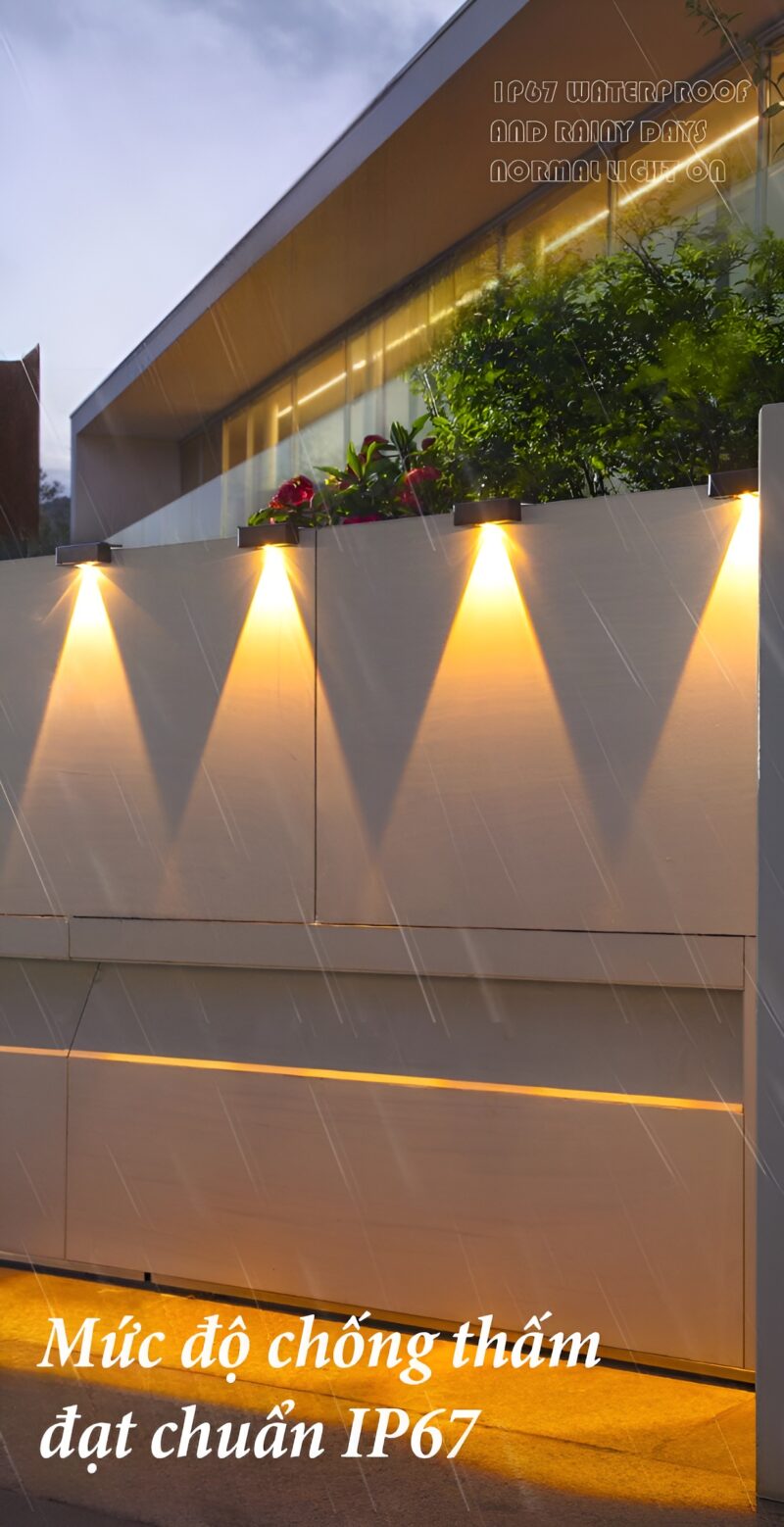 Đèn hắt tường sân vườn chống nước SL718 | Flexhouse VN