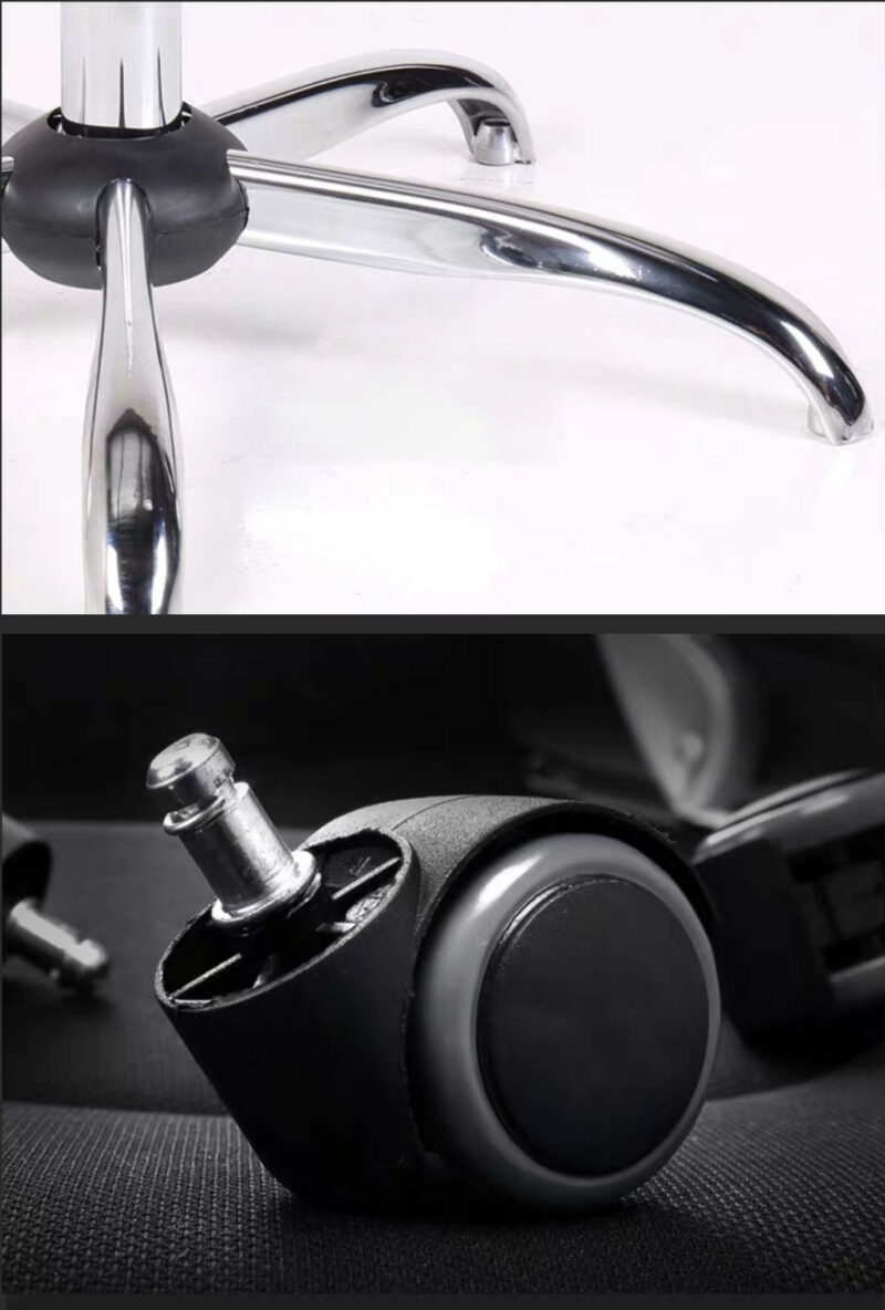 Ghế văn phòng lưng da khung inox cao cấp L2036 | Flexhouse VN