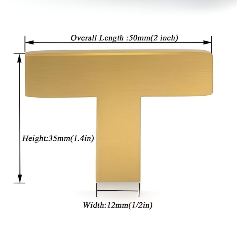 Núm tay nắm tủ thanh chữ T độc đáo CM003 | Flexhouse VN