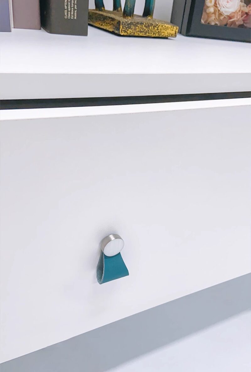 Núm tay nắm tủ da đế inox cao cấp JM9176 | Flexhouse VN