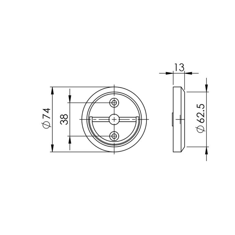 Tay nắm kéo âm cửa Inox 304 Imudex 709.18.102 | Flexhouse VN